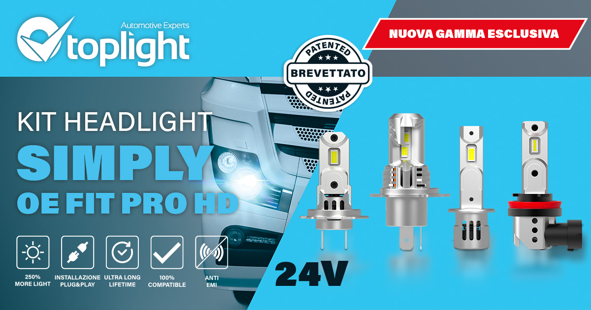 Kit Headlight Simply Pro